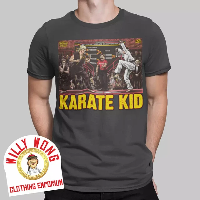 COBRA KAI T-SHIRT Karate Kid Miyagi Eagle TV 80s 90s Street Fighter Tee £6.36 - PicClick UK