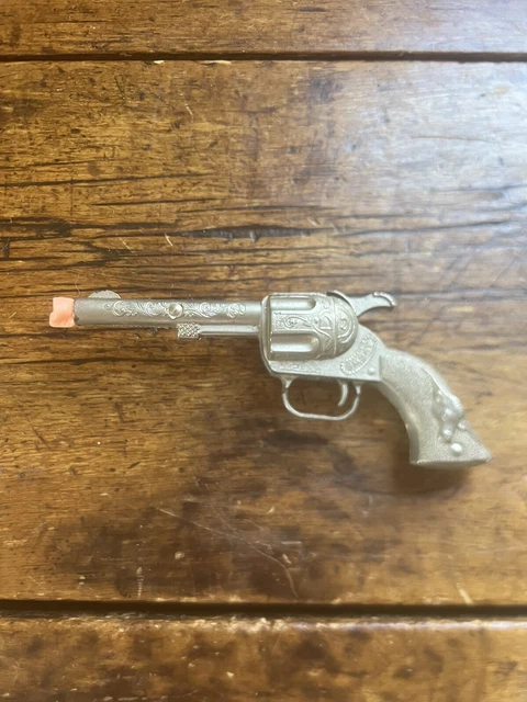 VINTAGE HUBLEY SINGLE Shot "Smoky" Metal Toy Cap Gun $14.99 - PicClick