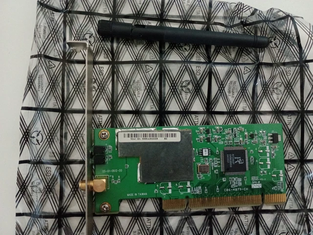 WIFI RALINK PC-2100C Wireless PCI card Ralink RT2460P on Windows 98 Me ...
