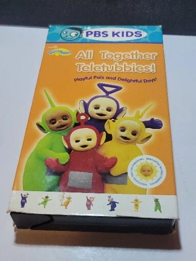 Rare Pbs Kids Teletubbies All Together Sealed Vhs 2005 Eur 45 92