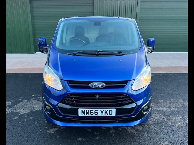 2016/66 FORD TRANSIT Custom 170 Swb Blue ***Vat Included*** £14,995.00 ...