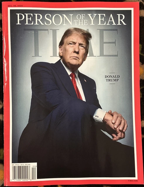 DONALD TRUMP TIME PERSON OF THE YEAR Time Magazine December 2024 £17.48 ...