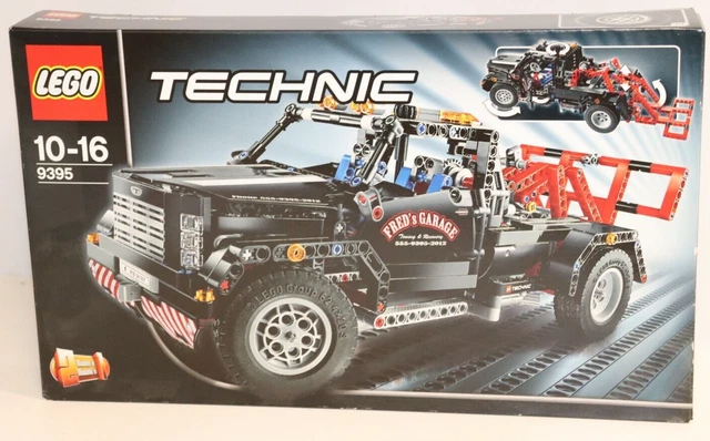 LEGO® TECHNIC 9395 Abschleppwagen Pick-Up Tow Truck Freds Garage Lego ...