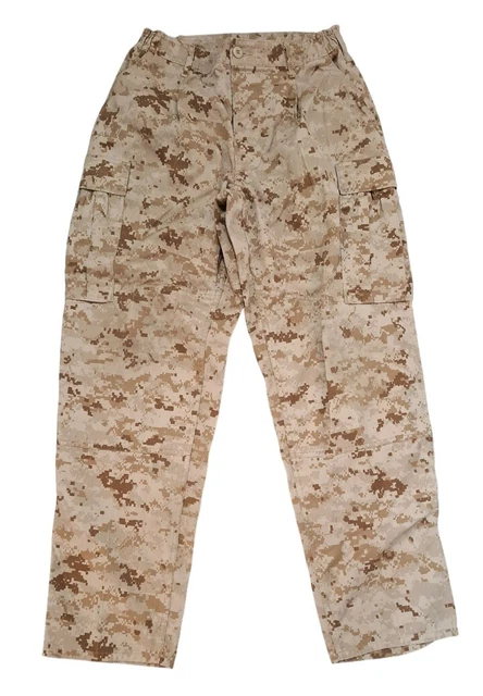 GENUINE US MARINE Corps USMC Desert MARPAT Combat Trousers MCCUU ...