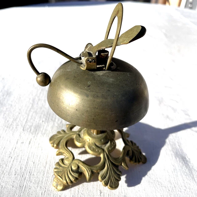 ANCIENNE SONNETTE DE Table En Bronze Fonctionne EUR 34,00 - PicClick FR