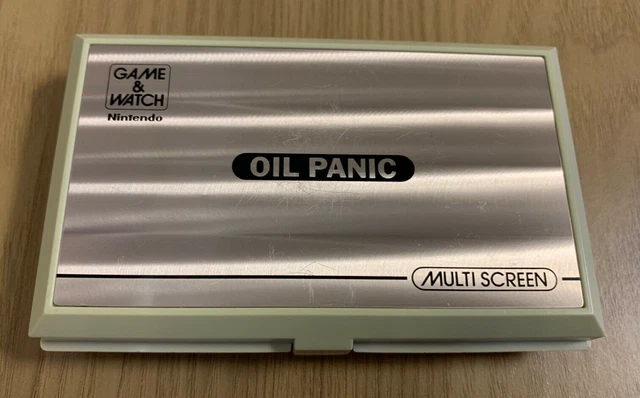 NINTENDO GAME AND Watch Oil Panic Vintage 1982 LCD Game -😎Low Summer ...