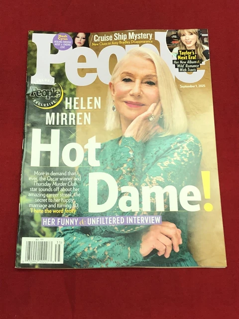 PEOPLE MAGAZINE SEPTEMBER 1st 2025 Helen Mirren $16.53 - PicClick AU