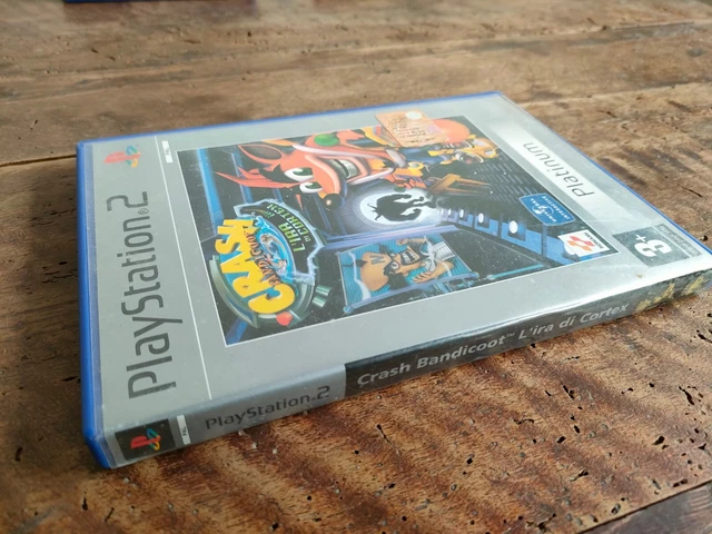 CRASH BANDICOOT L'IRA DI CORTEX Platinum Playstation 2 Konami Gioco PS2 ...