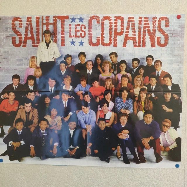 POSTER DE 1966 La photo du siècle (Salut les copains) ORIGINALE Très ...