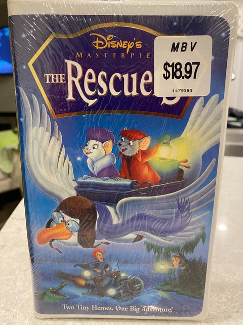 DISNEY'S &THE RESCUERS& (VHS, 1999 Re-Release) with Topless Woman ...