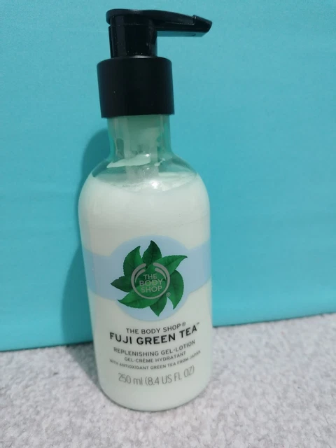 THE BODY SHOP Fuji Green Tea Replenishing Gel Lotion 250ml New ...