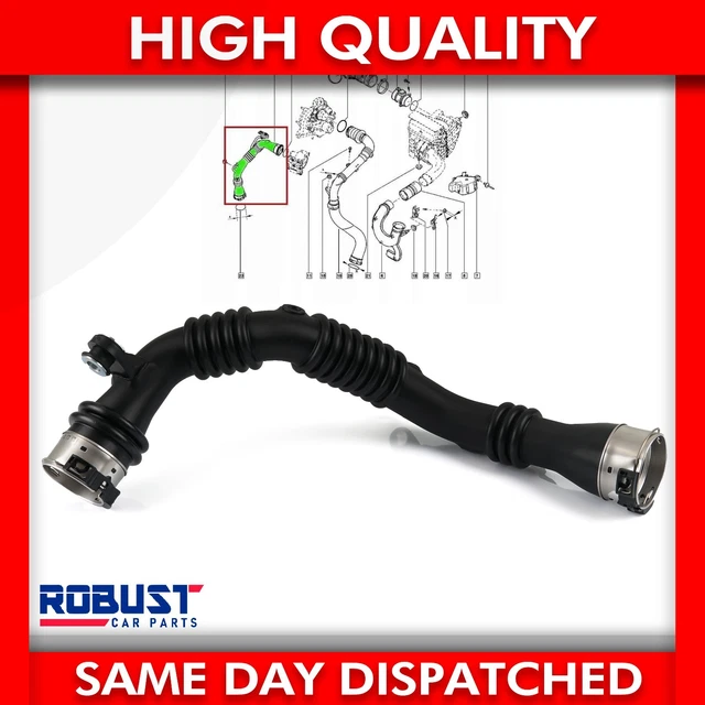 TURBO INTERCOOLER HOSE Pipe For Renault Megane Fluence Scenic Iii 1.6 ...
