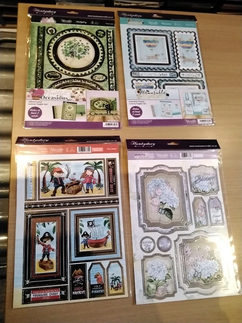 HUNKYDORY CARD MAKING Kits X 4, Mixed Theme, Bundle 7 £2.49 - PicClick UK