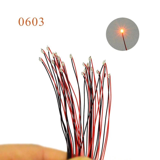 12V PRE-SOLDERED MICRO LED Lamps Pre Wired Mini Bulbs Street Lights $7. ...