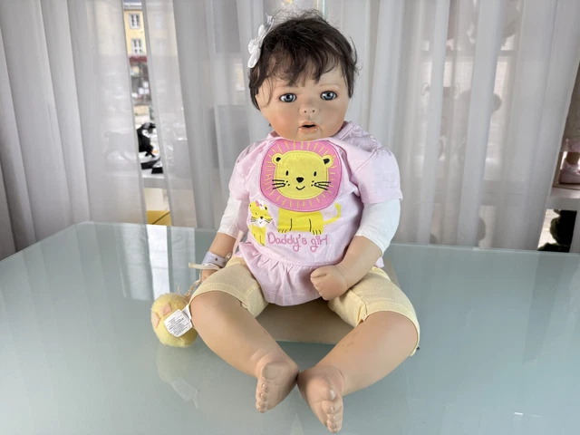 POUPON DE COLLECTION de Inge Tenbusch Porcelaine Poupée 58 Cm. Haut EUR 62,85 - PicClick FR