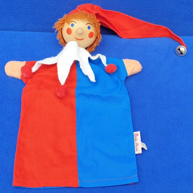KÄTHE KRUSE HOLZKOPF Handpuppe Kasper Theater Kasperle Puppe EUR 19,98 ...