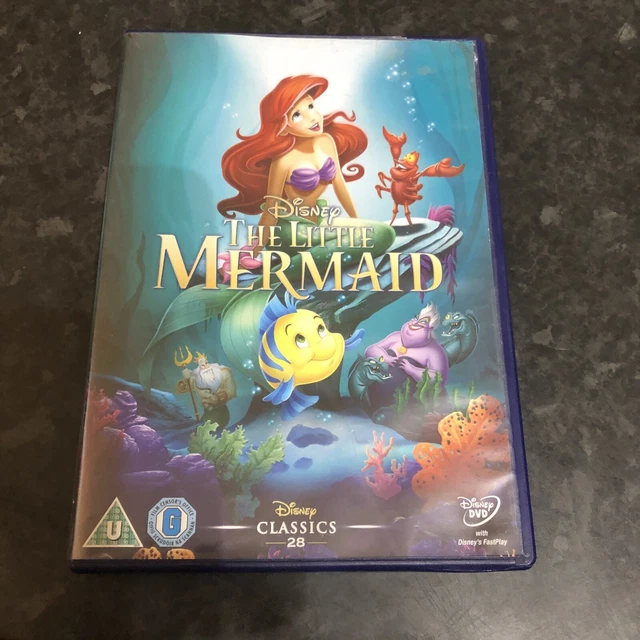 THE LITTLE MERMAID (DVD, 2013) Disney’s 28th Animated Classic Film £1. ...