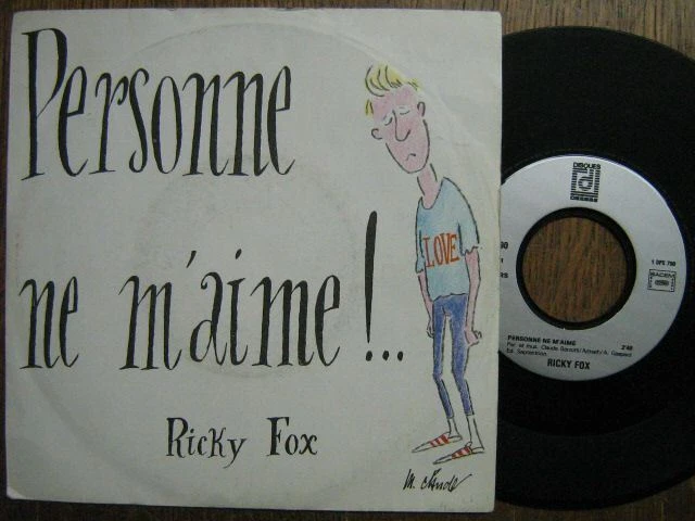 RICKY FOX 45 Tours France Claude Barzotti EUR 25,00 - PicClick FR