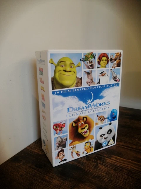 DREAMWORKS DVD COLLECTION Limited Edition 10 Movie Box Set Good As New ...