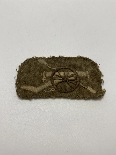 ORIGINAL WW2 BRITISH Army Royal Artillery Sergeant NCO Gunner Sleeve ...