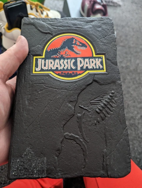 VHS VIDEO CASSETTE Movie Jurassic Park 1 1992 Limited Edition Fossil 3D ...