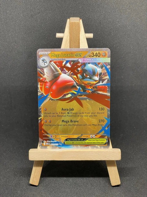 POKÉMON TCG MEGA Lucario EX 077/132 Mega Evolutions - New Set - Pack Fresh $6.45 - PicClick CA