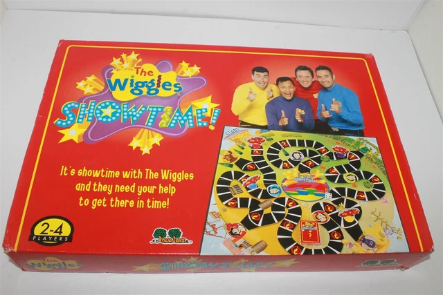 THE WIGGLES SHOWTIME Board Game Tree Toys 2005 Complete $34.99 ...