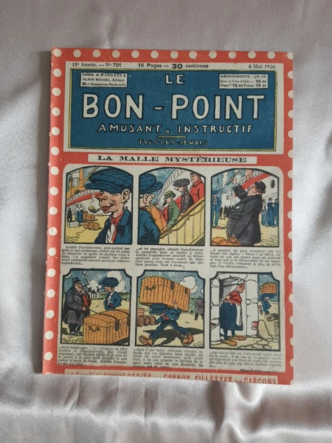 ANCIEN JOURNAL LE Bon Point N° 701 Du 6 Mai 1926 EUR 9,99 - PicClick FR