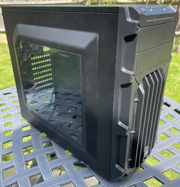 CORSAIR CARBIDE SPEC 03 Gaming PC Case - Blue LED lighting - ATX mid ...