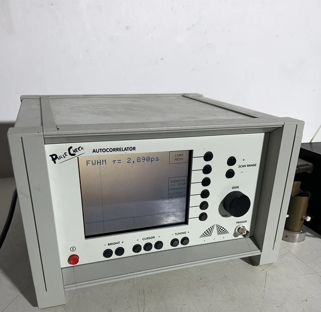 APE PULSE CHECK Autocorrelator Spectrometer + Optics Unit EUR 3.199,00 ...