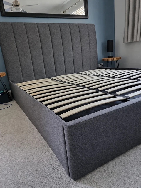 SUPER KING AUTUMN Ottoman Storage Bed Frame in excellent condition! £ ...
