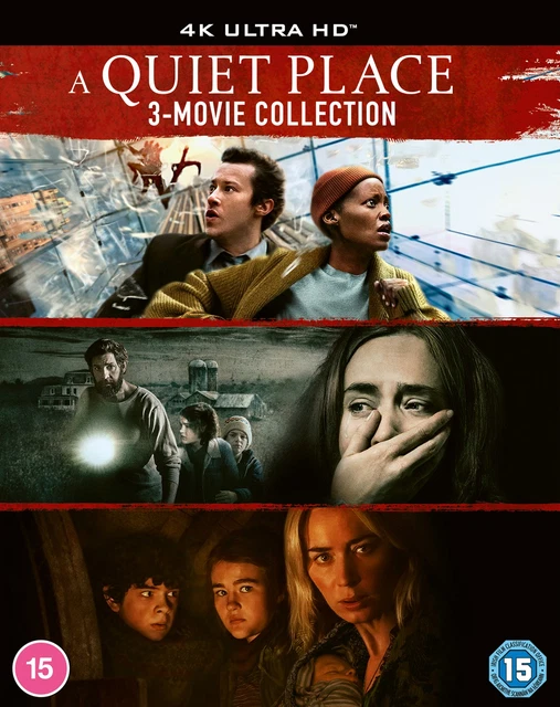 A QUIET PLACE: 3-movie Collection (4K UHD Blu-ray) Emily Blunt John Krasinski EUR 61,99 ...