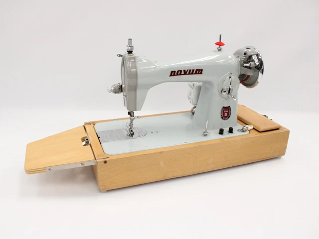 VINTAGE NOVUM ELECTRIC Sewing Machine With Foot Pedal & Case - C90 £24. ...