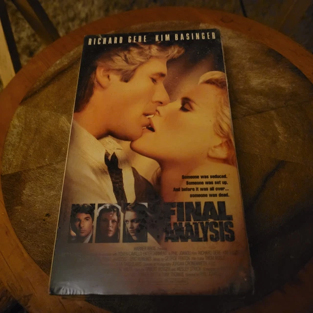 FINAL ANALYSIS (VHS, 1992) Richard Gere Kim Basinger Brand New Factory ... FINAL ANALYSIS (VHS, 1992) Richard Gere Kim Basinger Brand New Factory ...
