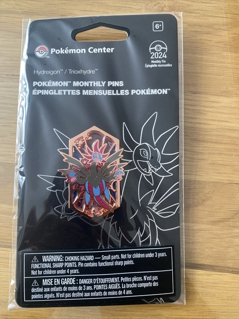 HYDREIGON POKÉMON MONTHLY Pins: Dragon Types Pin (7 Of 12) Pokemon ...