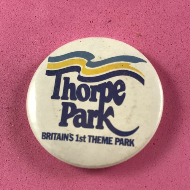 THORPE PARK BRITAIN’S No 1 Theme Park Souvenir Pin Badge £5.99 ...