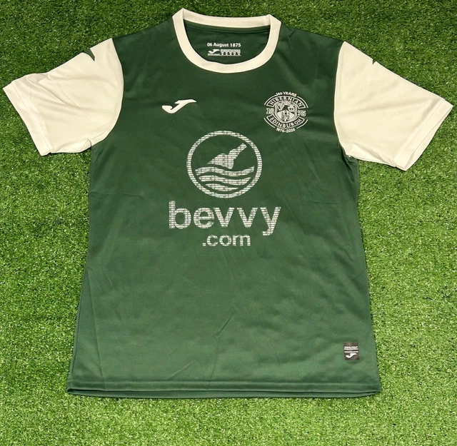 HIBS HIBERNIAN HOME Shirt 2025/26 New With Tags £24.99 - PicClick UK