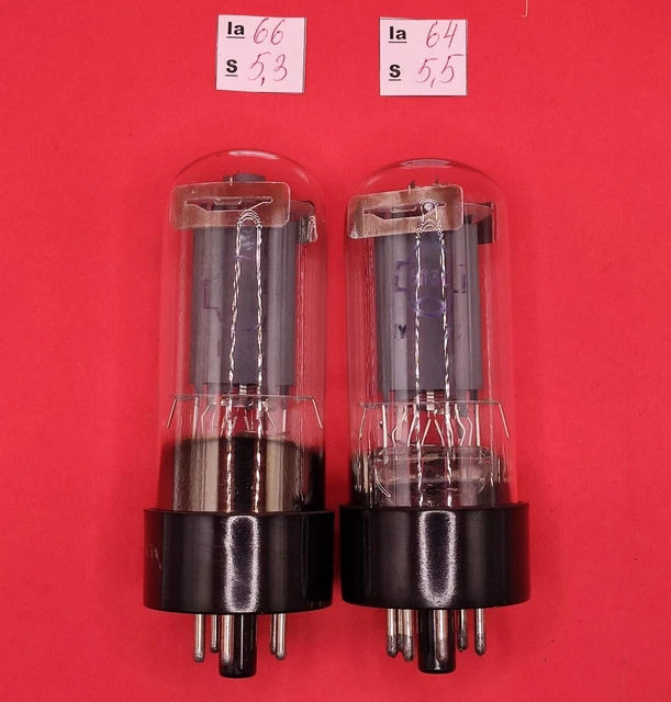 6P3S * 2PCS NEW REFLECTOR TESTED MATCHED PAIR VACUUM TUBE~/6L6/6L6GT/ £ ...
