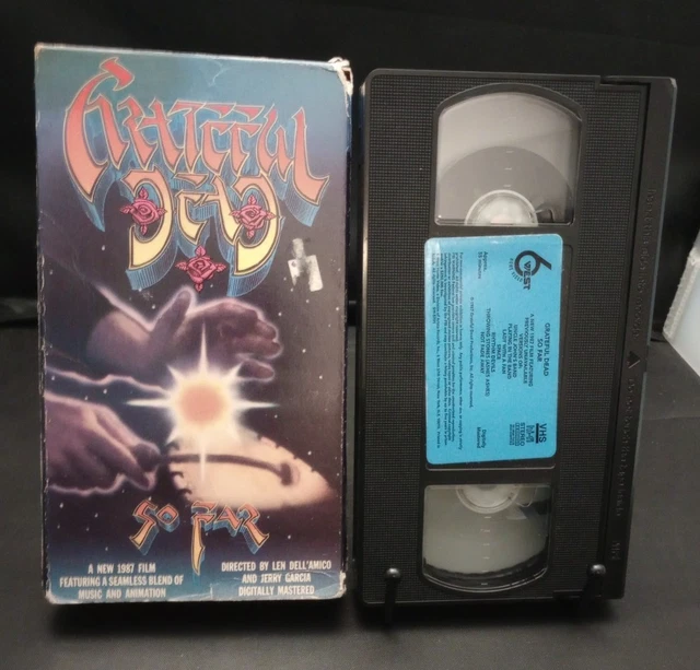 Grateful Dead So Far Live Concert Vhs 1987 Jerry Garcia Bob Weir Jam