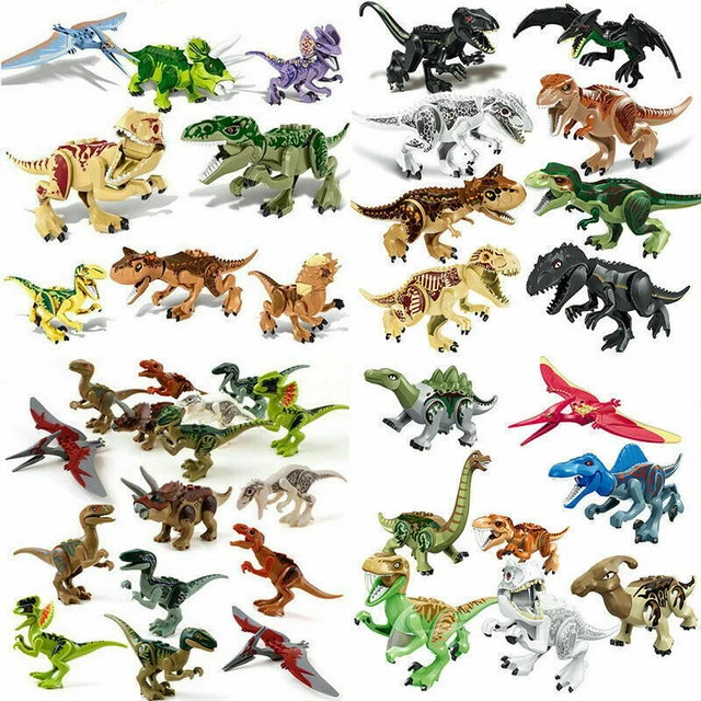FOR LARGE FULL Size Rex Indominus Dinosaur Figure Building Blocks Kids ...