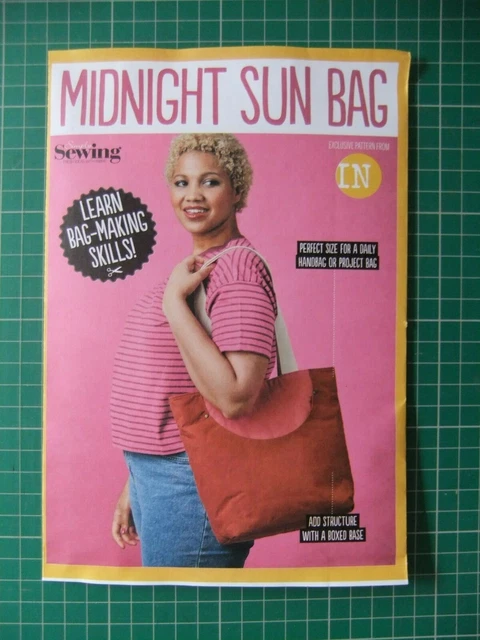 SIMPLY SEWING ''MIDNIGHT Sun Bag'' Sewing Pattern £4.99 - PicClick UK