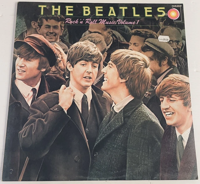 THE BEATLES ROCK N Roll Music Vol 1 Vinyl Record 12” 33 RPM AXIS-6439 ...