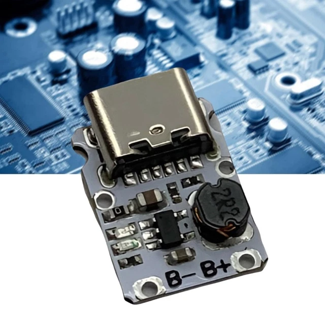 USB TYPE C 5V 2A Charging and Discharge Module Boost 3.7V 3.7V for ...