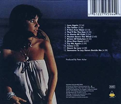 HASTEN DOWN THE Wind by Linda Ronstadt [Audio CD] NEUF EUR 16,02 ...