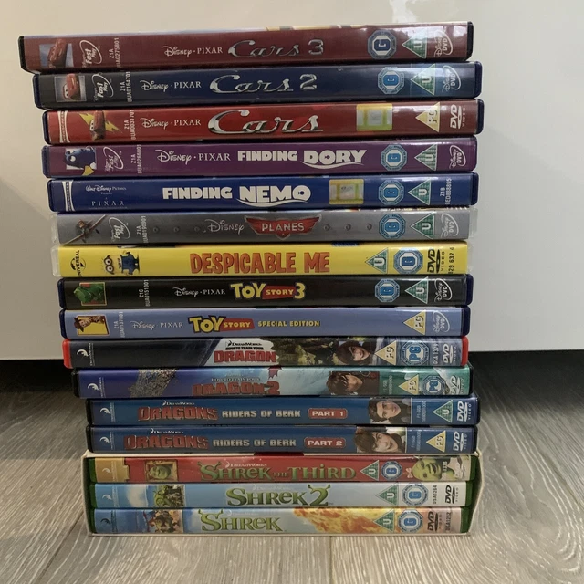 DISNEY / PIXAR Children’s DVD Bundle (x 16) £15.00 - PicClick UK