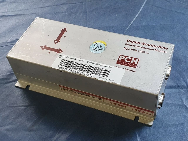 PCH 1026 MK2 DIGITAL WINDTURBINE Structural Vibration Monitor PCH 1026 ...