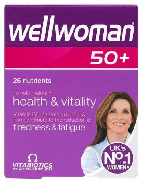 VITABIOTICS WELLWOMAN MULTIVITAMINS Plus 50+ £8.69 - PicClick UK