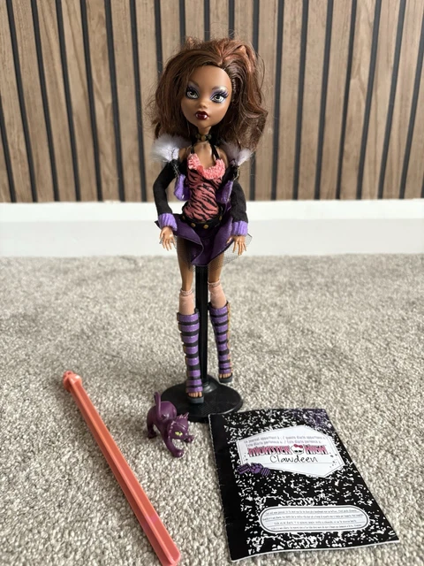 MONSTER HIGH CLAWDEEN Wolf Doll 1st Wave Release 2010 N5974 £73.52 ...