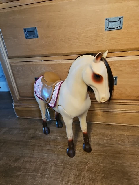 OUR GENERATION POSEABLE Morgan Horse With Saddle £14.99 - PicClick UK