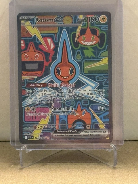 🔥🔥ROTOM EX 126/094 SIR Pokemon TCG 2025 Phantasmal Flames🔥🔥 $15.00 ...